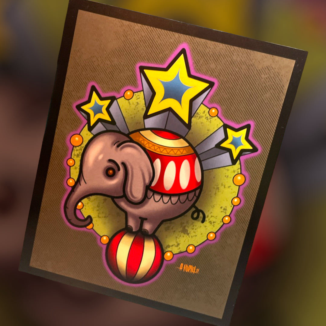 Circus Elephant – Paradox Artist Collective